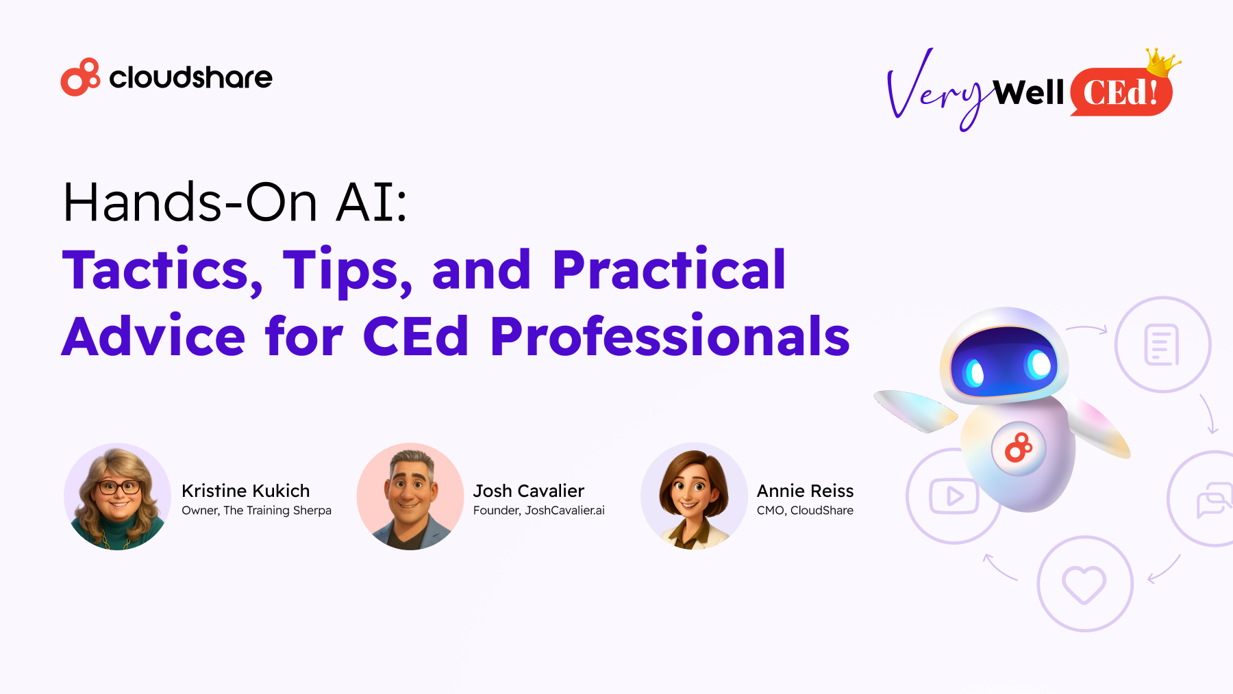 Hands-on AI: Tactics, Tips, and Practical Advice for CEd Professionals | Webinar On-Demand